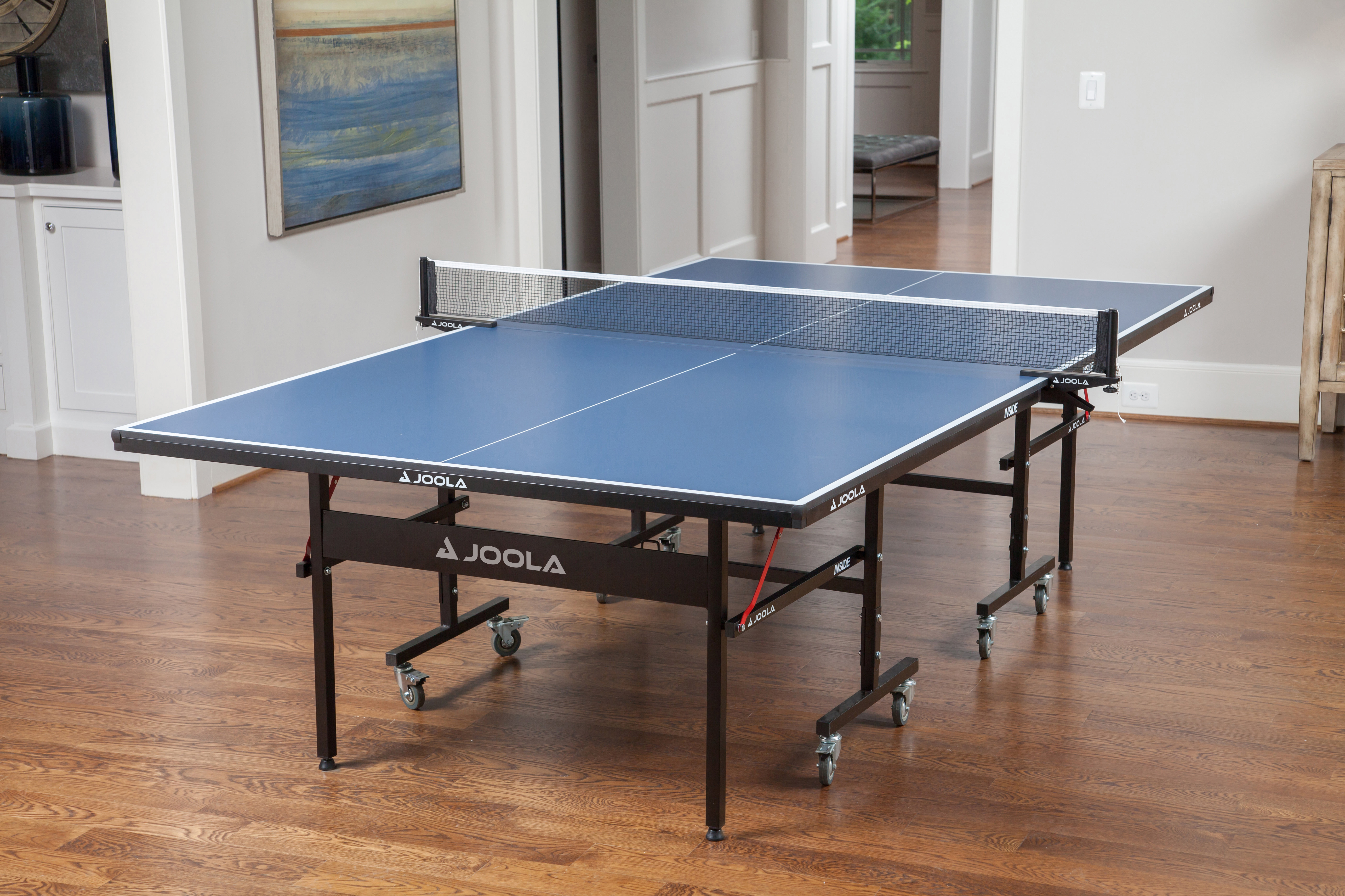 Joola USA Joola Inside Indoor Table Tennis Table with Net and Post Set 10 Minute Easy Assembly Reviews Wayfair